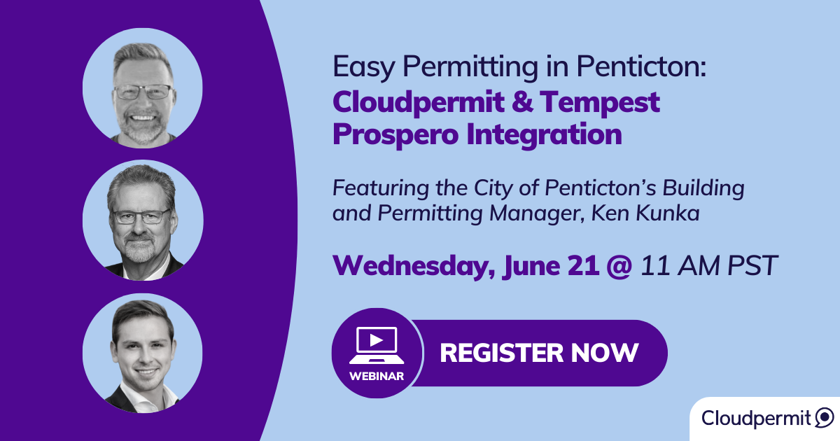 Easy Permitting in Penticton: Cloudpermit & Tempest Integration Webinar